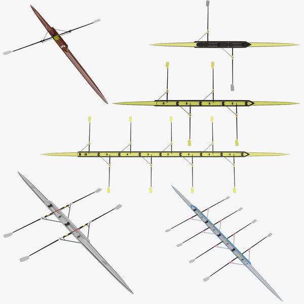 3D Rowing Models | TurboSquid