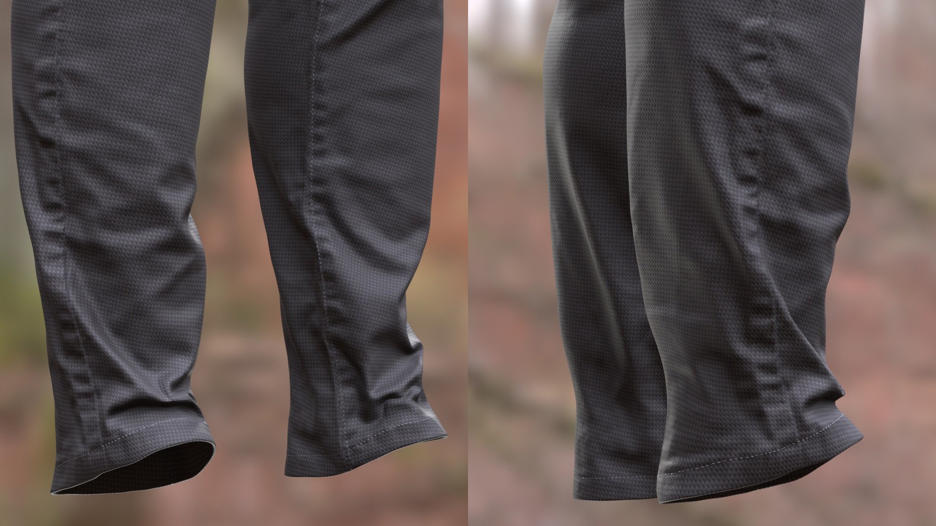 3D Pants 5 - MaleFemale - Rigged Humanoid Skeleton Model - TurboSquid ...