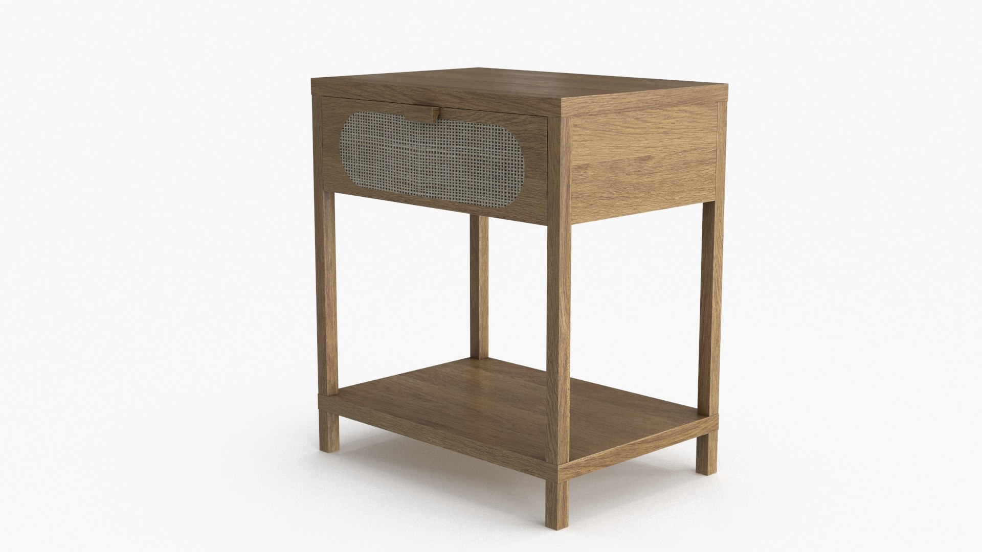 3D Marcy Nightstand Brown - TurboSquid 2307200