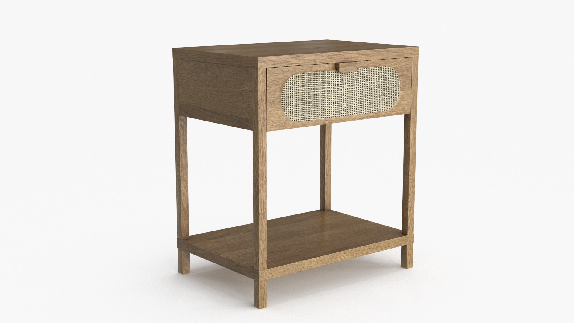 3D Marcy Nightstand Brown - TurboSquid 2307200