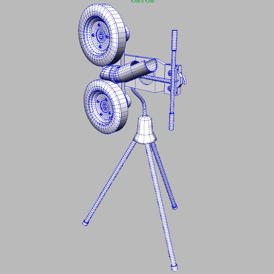 Softball Pitching Machine 3d Model