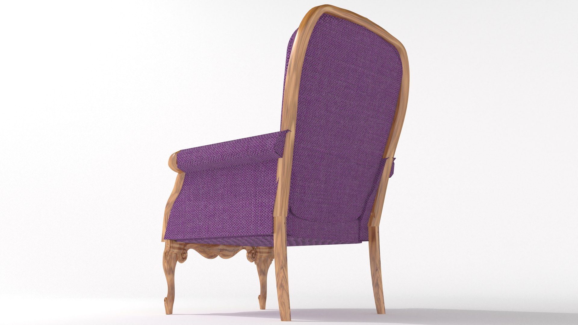 3D Armchair Classy Model - TurboSquid 2019421