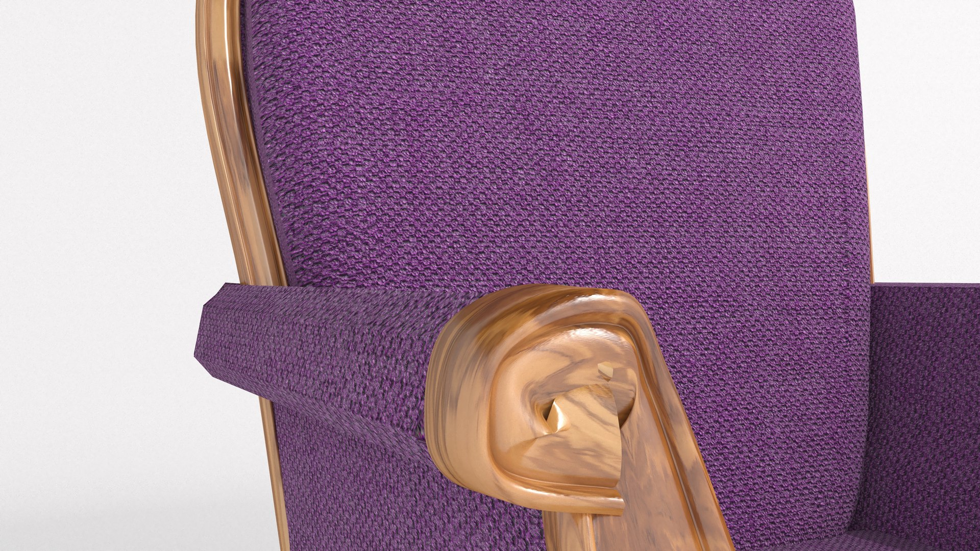3D Armchair Classy Model - TurboSquid 2019421