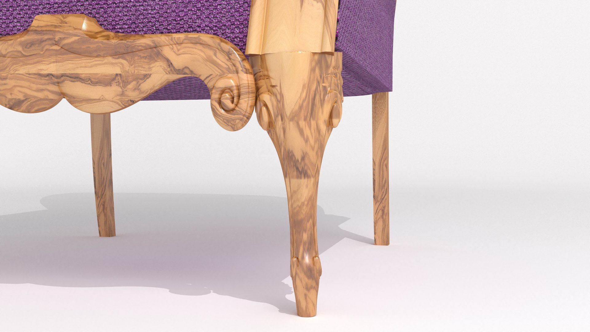 3D Armchair Classy model - TurboSquid 2019421