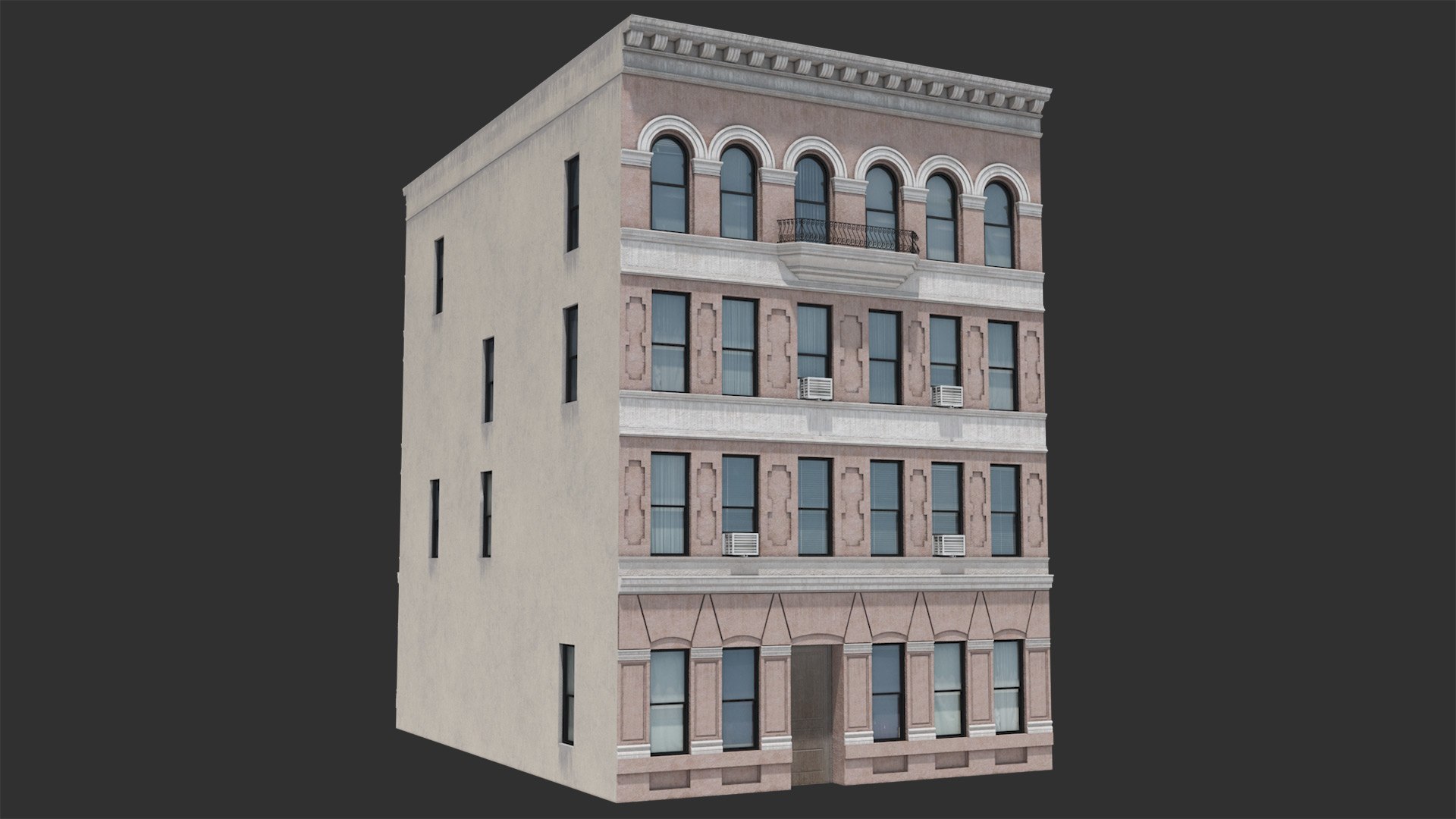 3D Manhattan Building 05 - 8K PBR Textures - TurboSquid 1747207