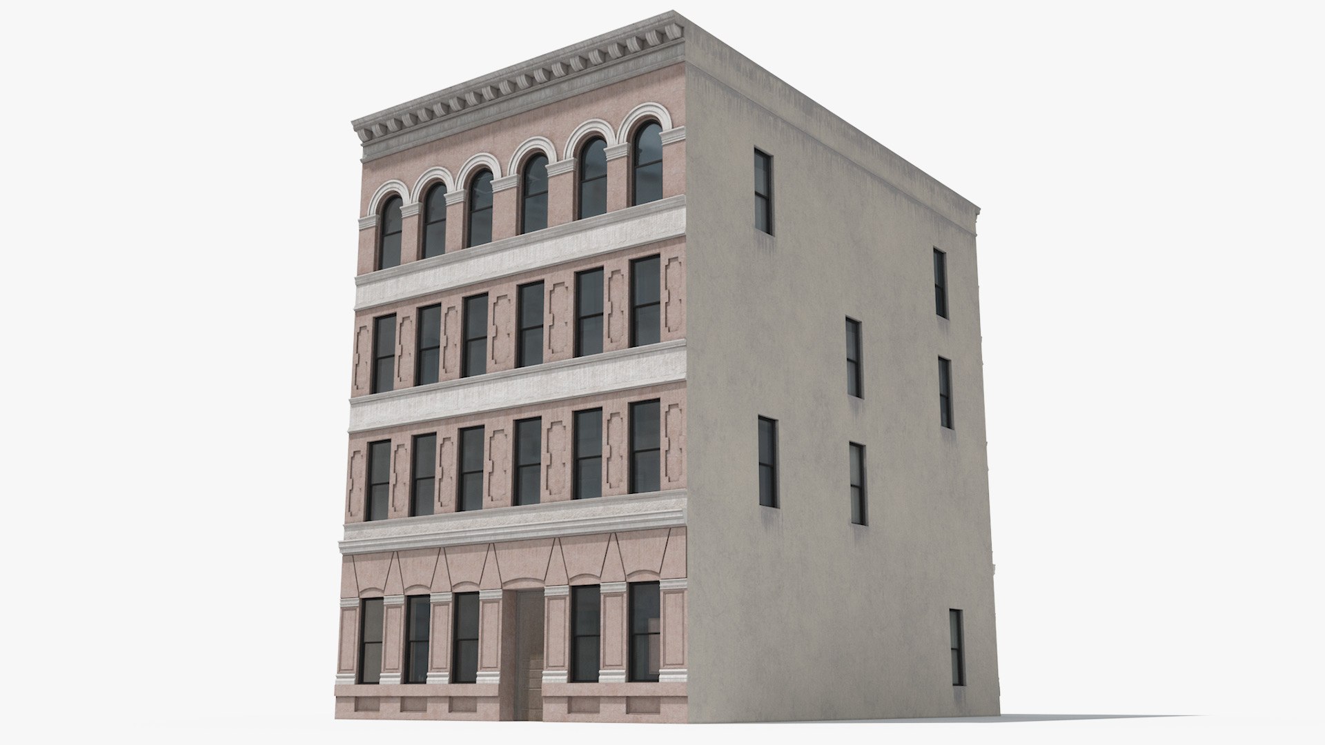 3D Manhattan Building 05 - 8K PBR Textures - TurboSquid 1747207