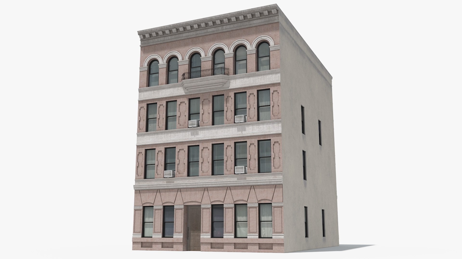 3D Manhattan Building 05 - 8K PBR Textures - TurboSquid 1747207