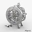 clock clockwork 3d model