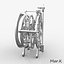 Clock Clockwork 3d Model