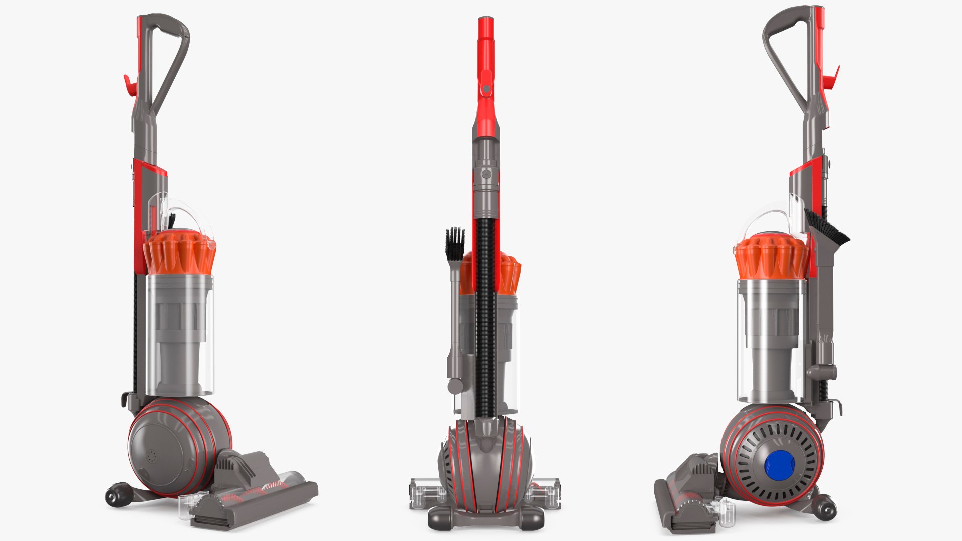 Dyson Bagless Upright Vacuum Cleaner Red Model - TurboSquid 2392356