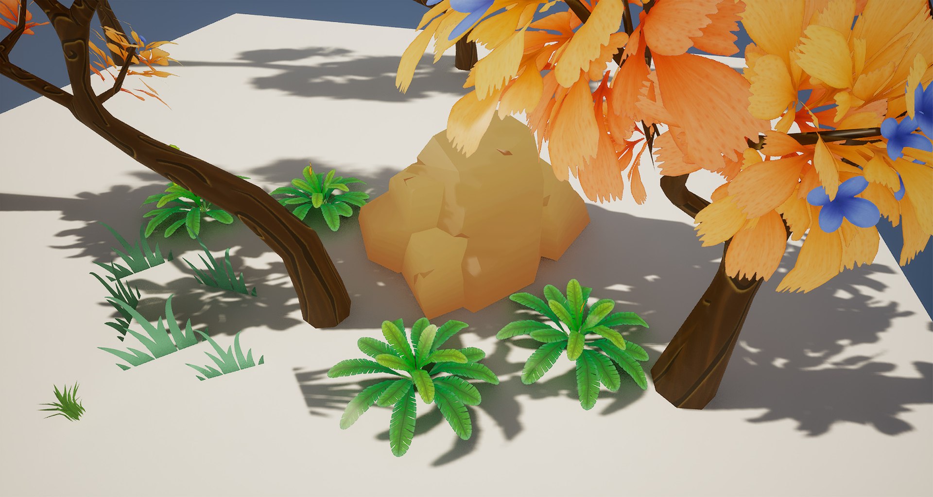 Free Free Fantasy Stylized Trees And Foliage 3D Model - TurboSquid 2134446
