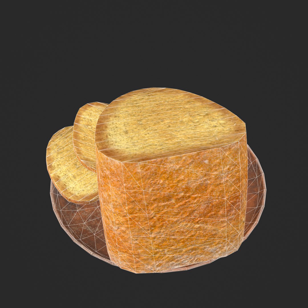 Bread Slices 3D - TurboSquid 1773643