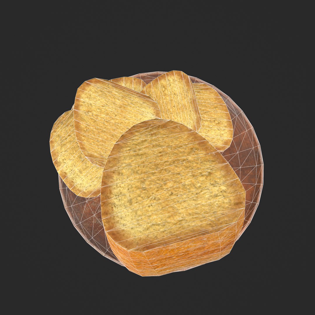 Bread Slices 3D - TurboSquid 1773643