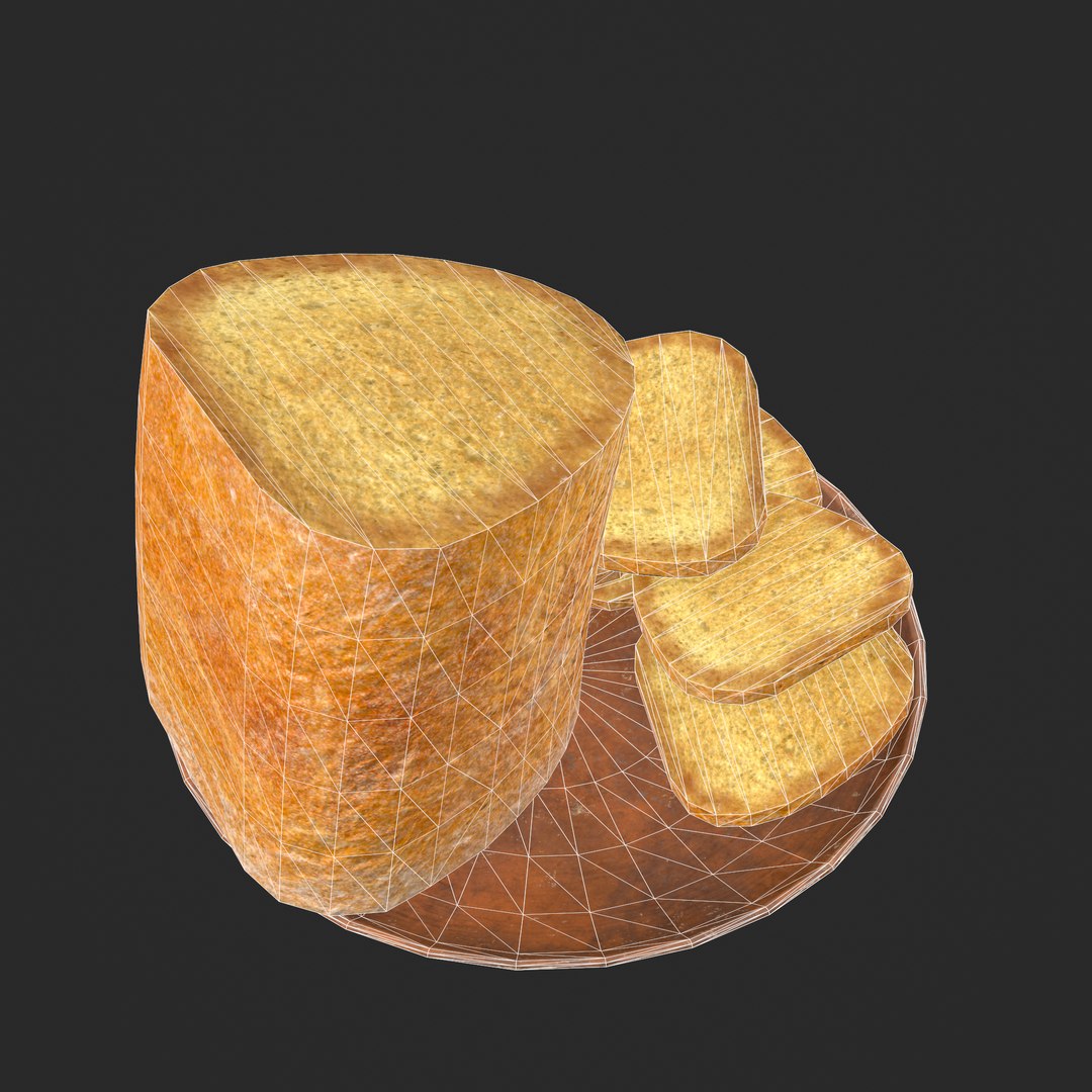 Bread Slices 3D - TurboSquid 1773643