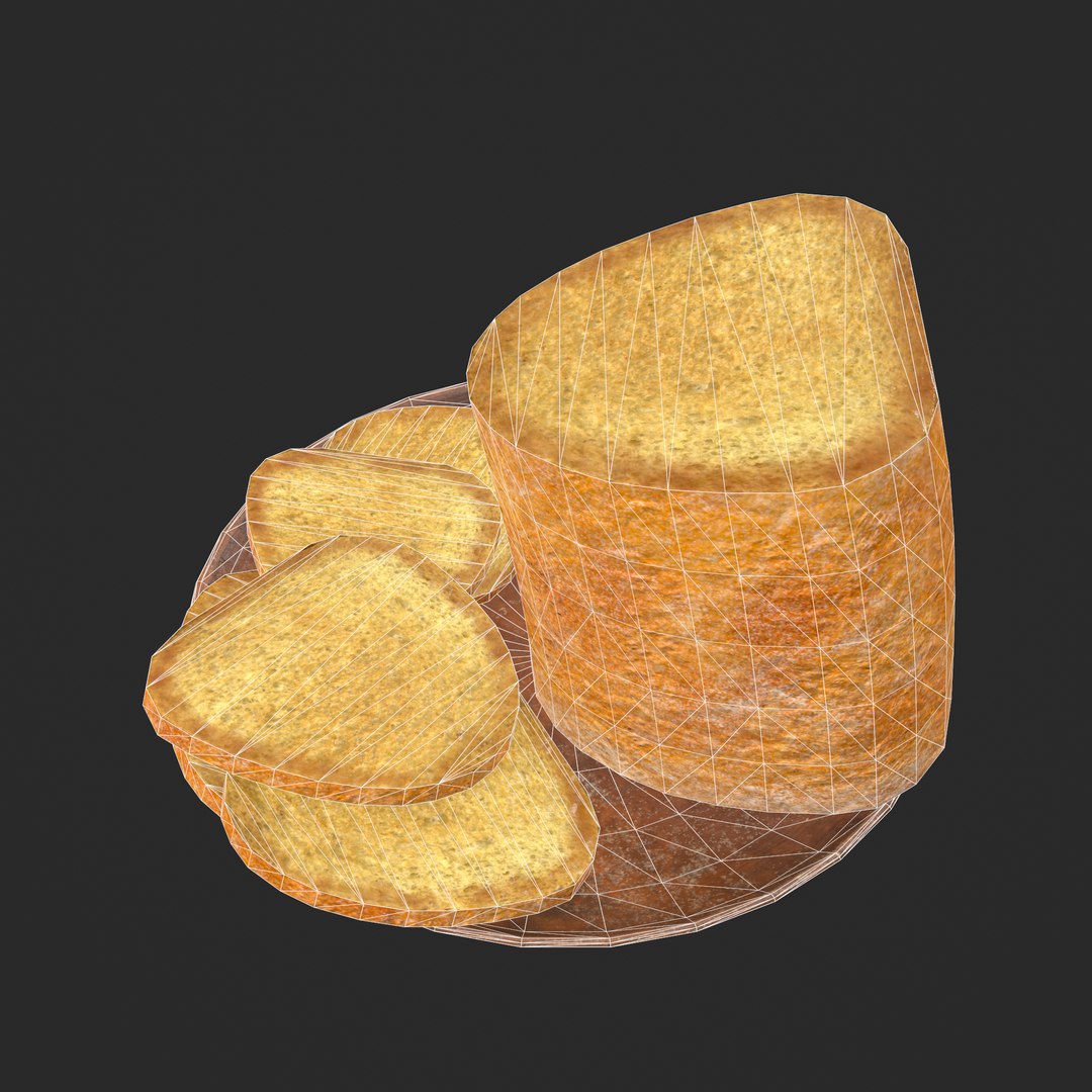 Bread Slices 3D - TurboSquid 1773643