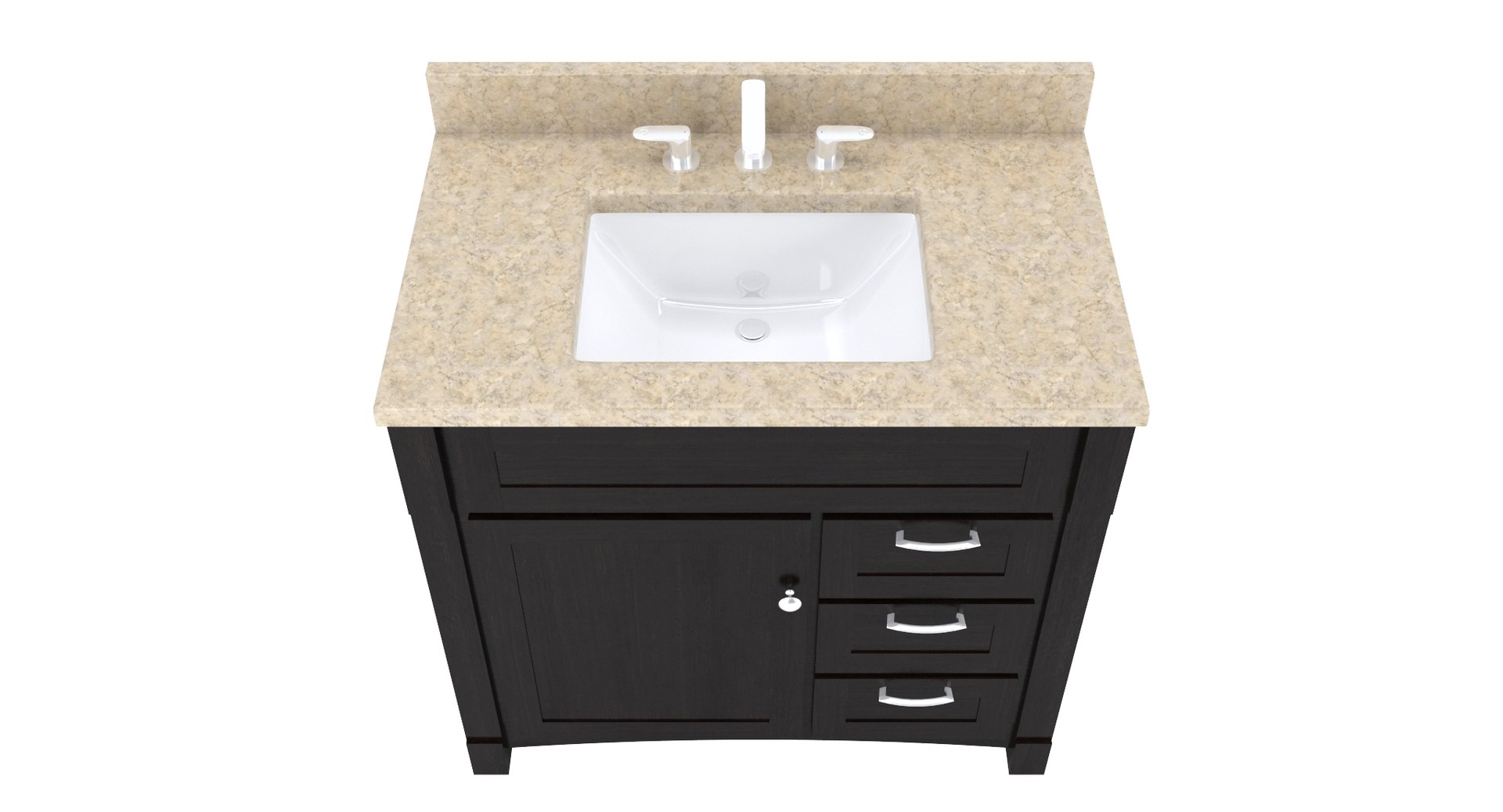 Bathroom Vanity 3d 3ds