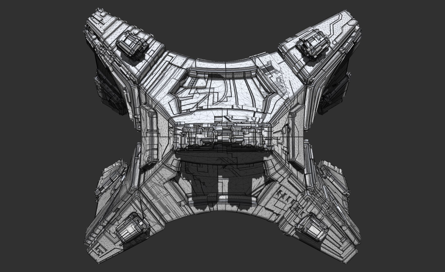 3D space equipment node 00210 model - TurboSquid 2094680