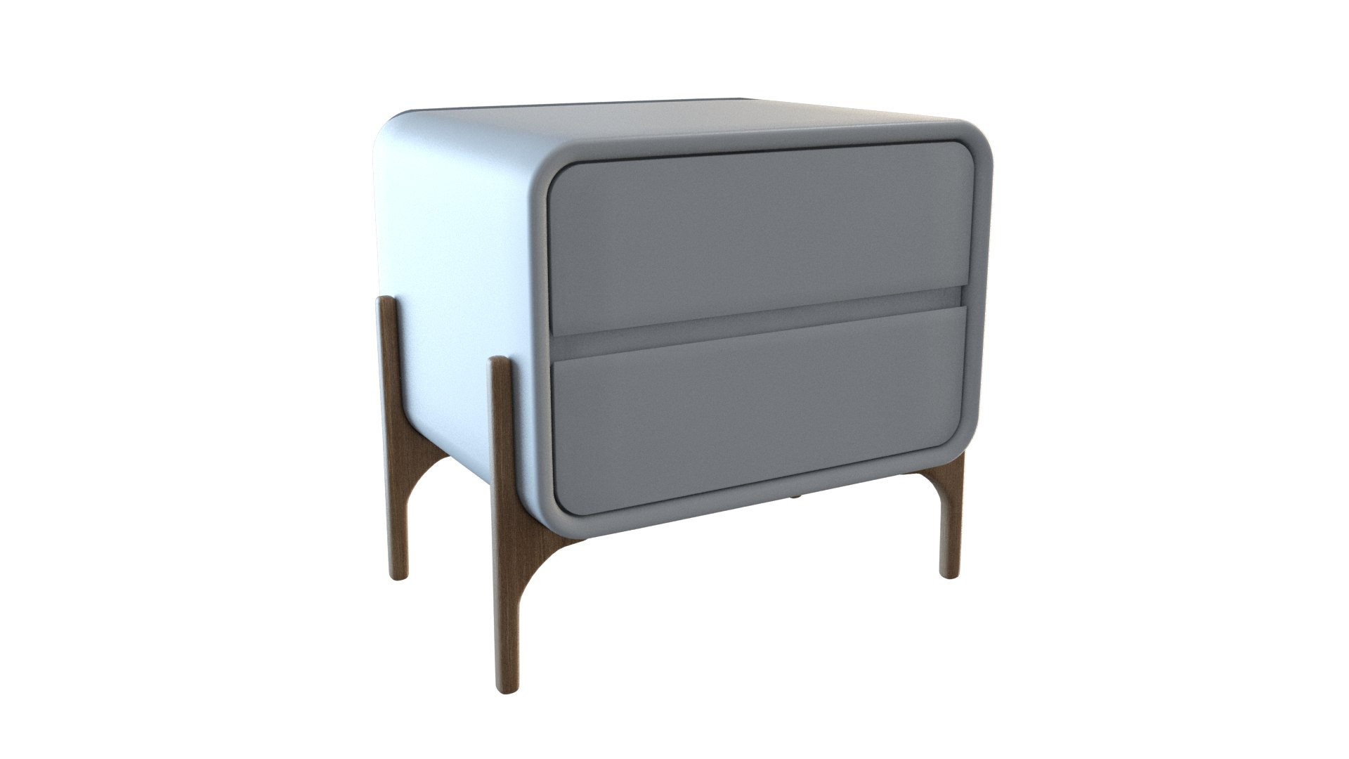 3D Modern Nightstand Model - TurboSquid 2231249