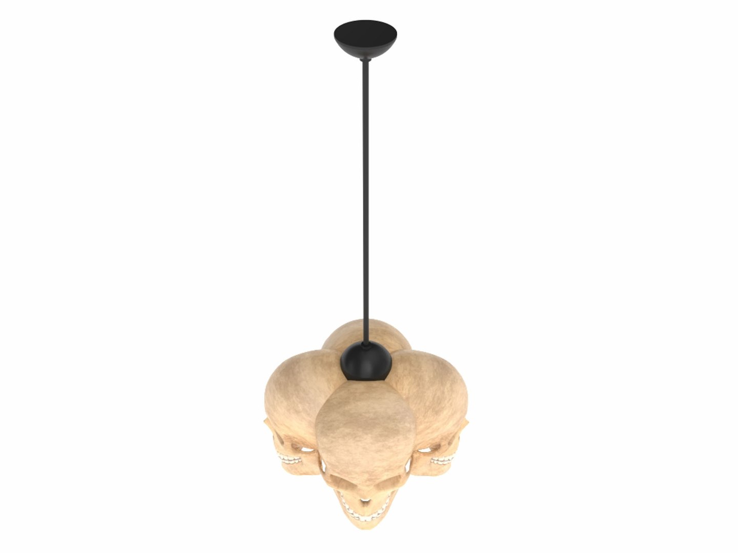3D Skull Lamp model - TurboSquid 1831552