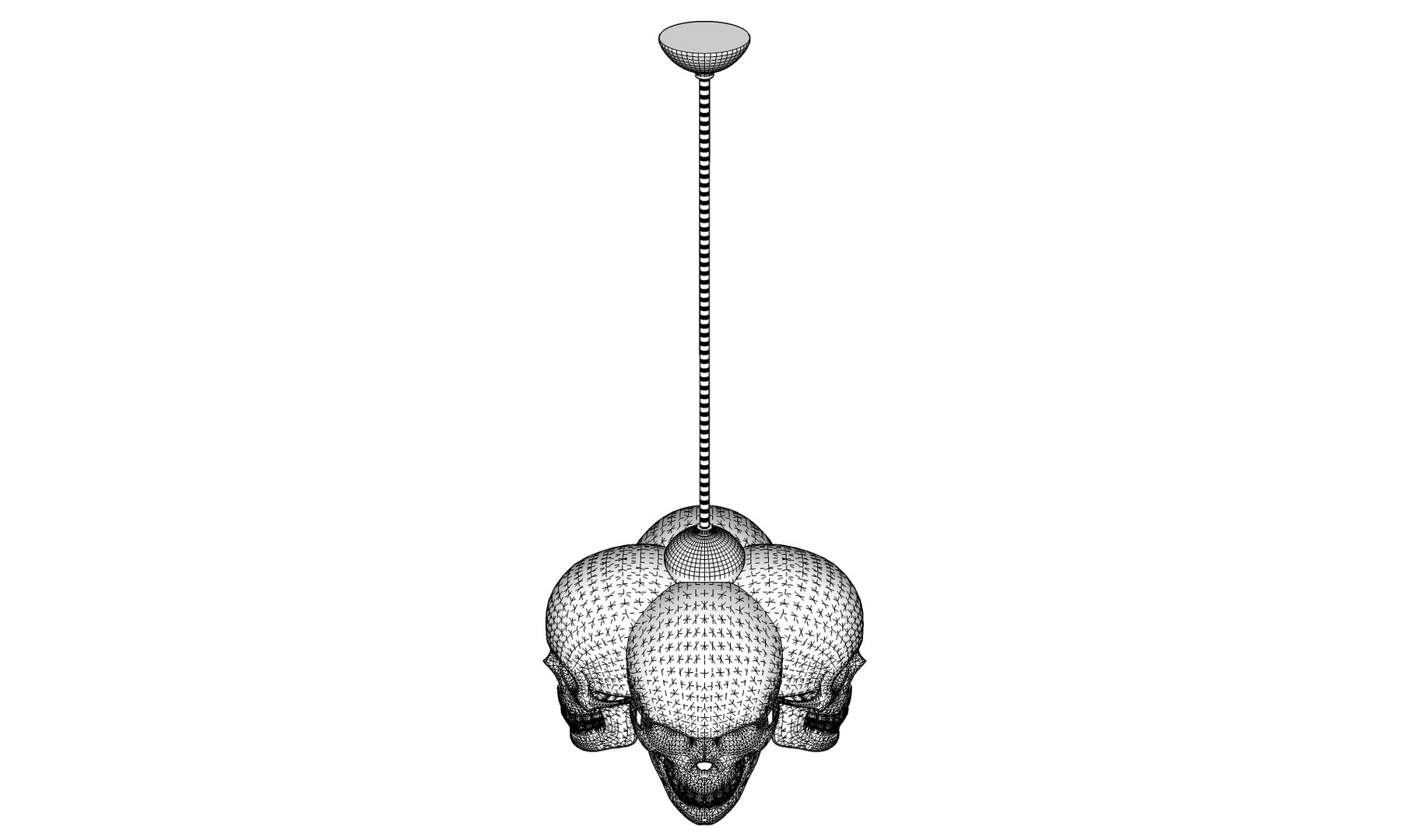 3D Skull Lamp model - TurboSquid 1831552