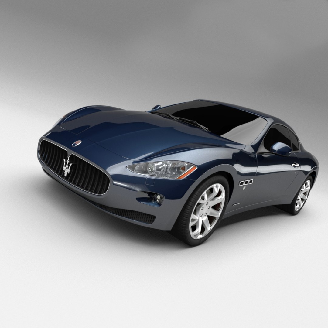 3d model maserati granturismo
