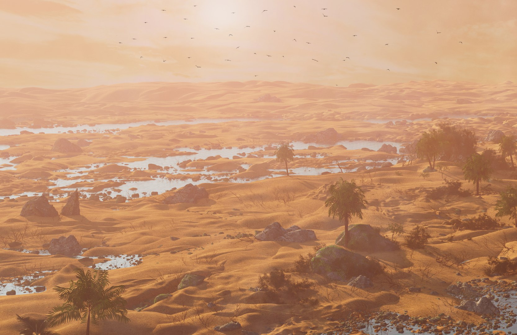 Lost Oasis Temple 3D Model - TurboSquid 2034019