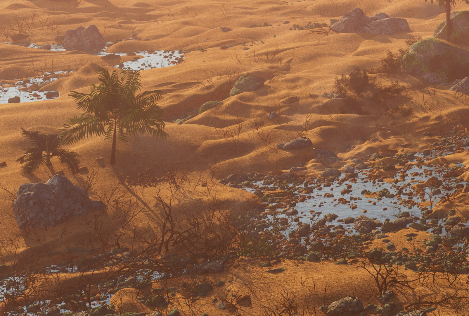 Lost Oasis Temple 3D Model - TurboSquid 2034019