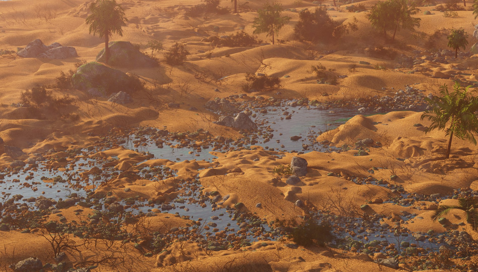 Lost Oasis Temple 3D Model - TurboSquid 2034019