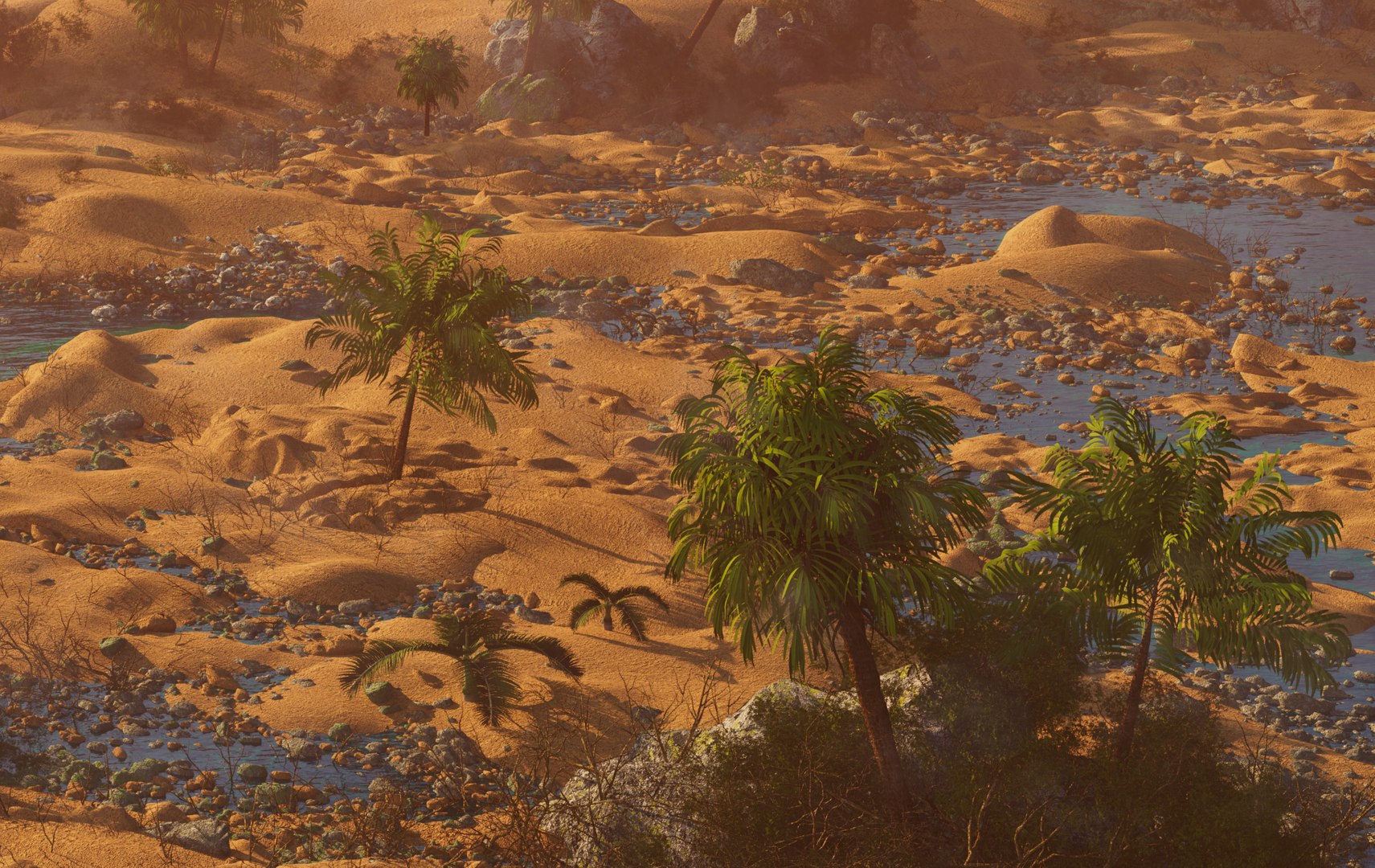 Lost Oasis Temple 3D Model - TurboSquid 2034019