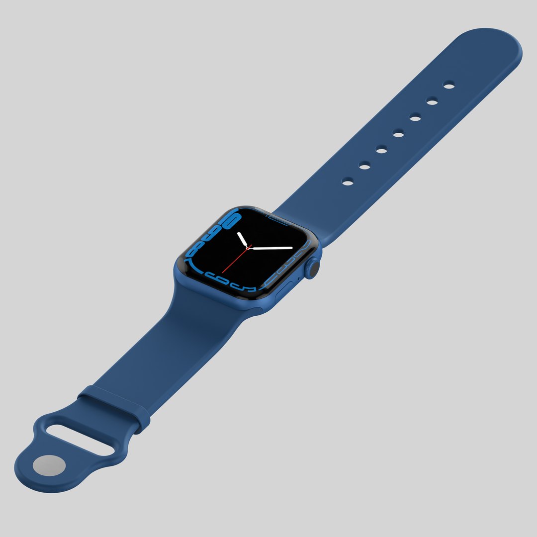 Apple Watch Series 7 model - TurboSquid 1819052