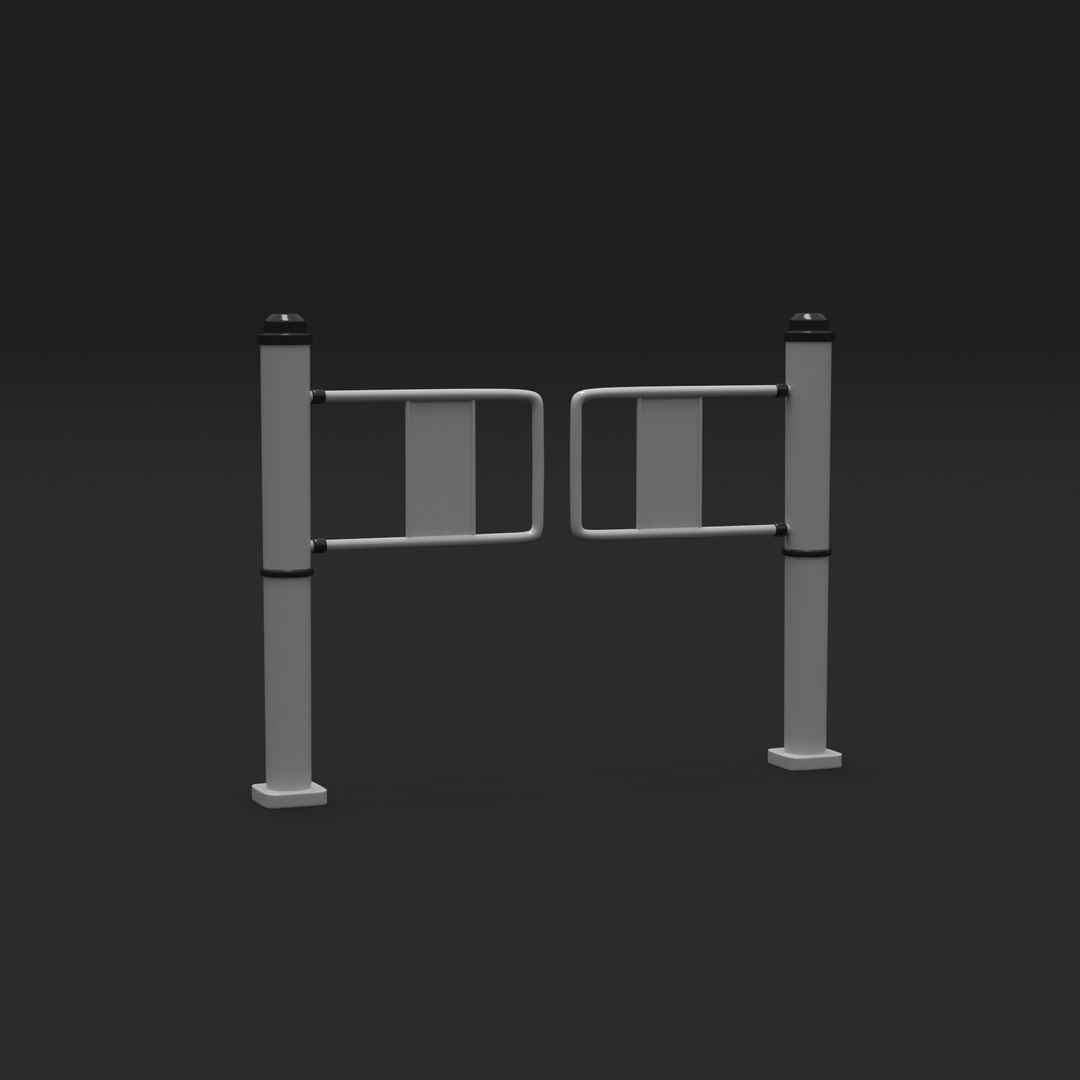 Barriers 09 3D - TurboSquid 1415172