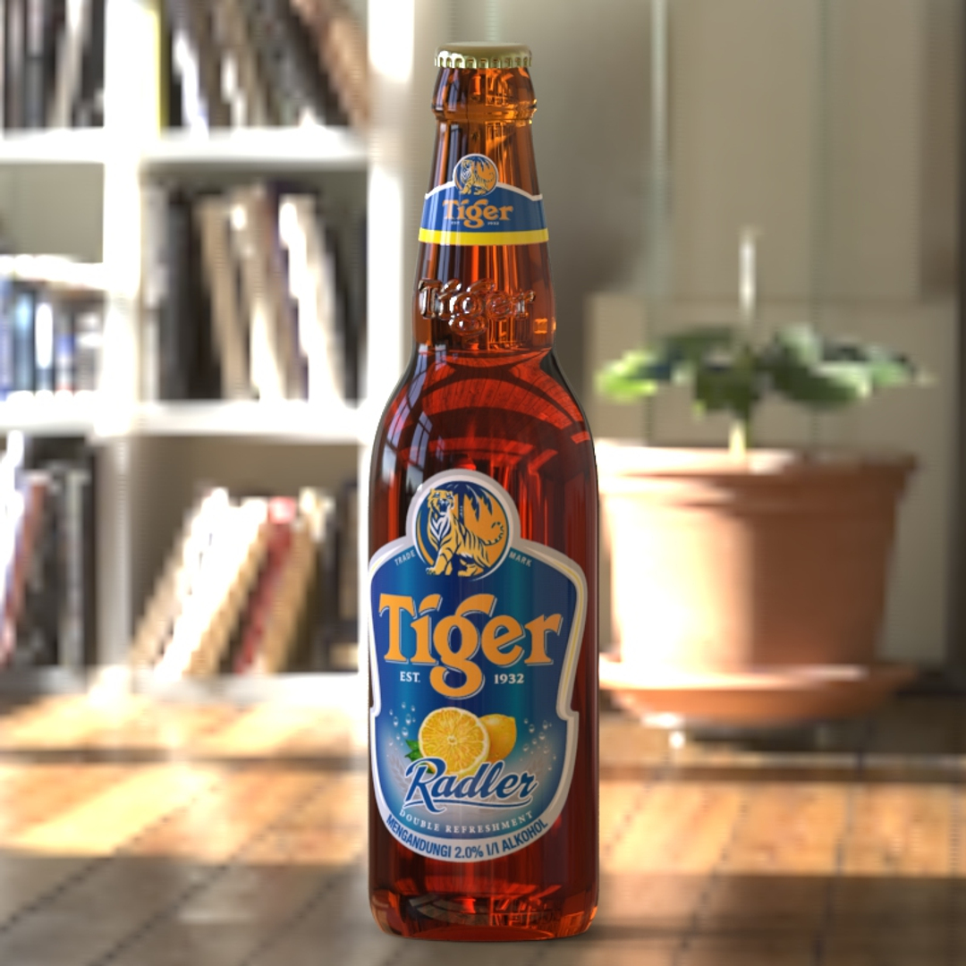 3D tiger radler model - TurboSquid 1216951