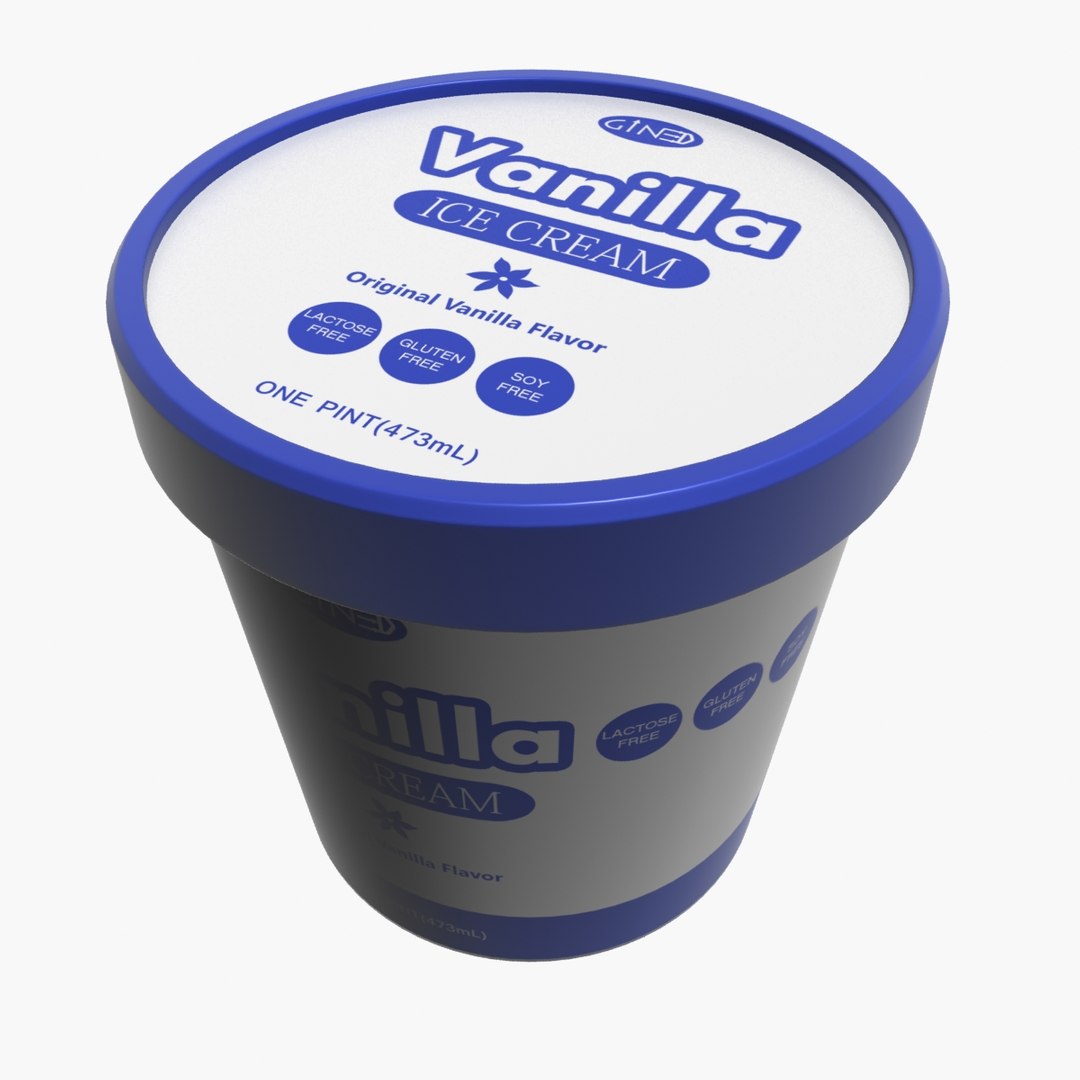 Ice Cream Pot Vanilla Max