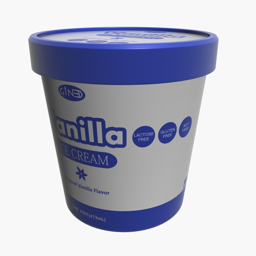 Ice Cream Pot Vanilla Max