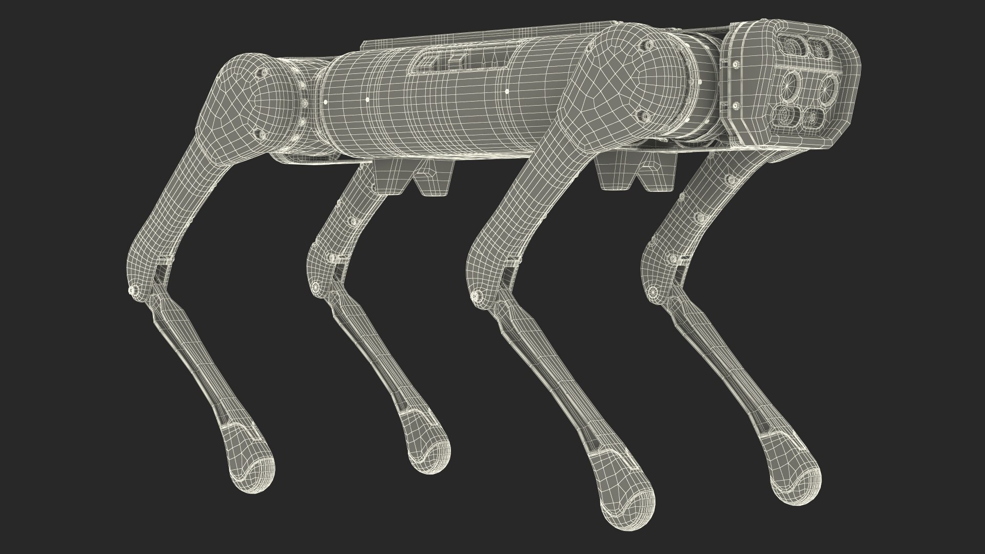 Dirty Aliengo Robot Dog Model - TurboSquid 2079929