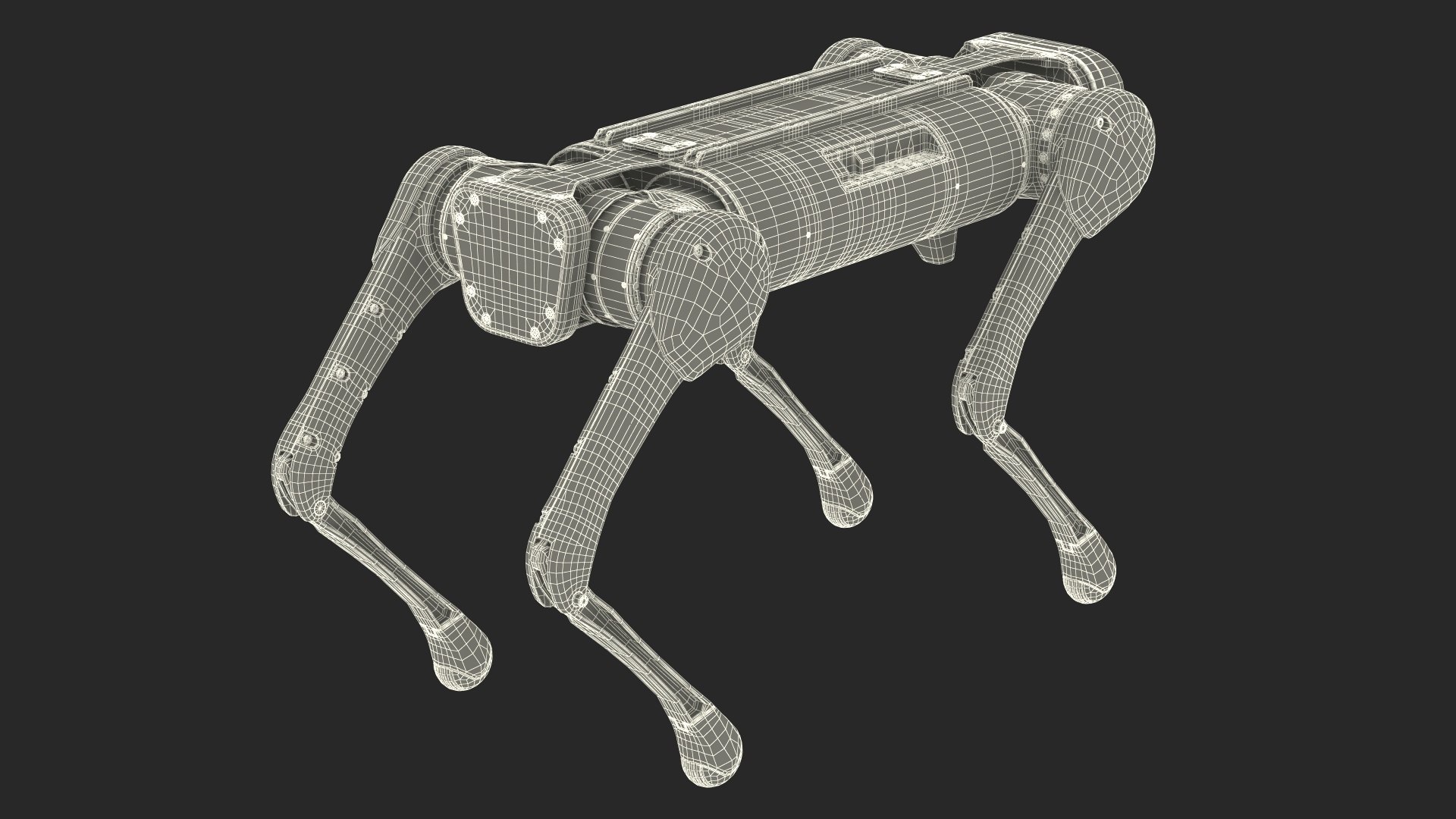 Dirty Aliengo Robot Dog Model - TurboSquid 2079929