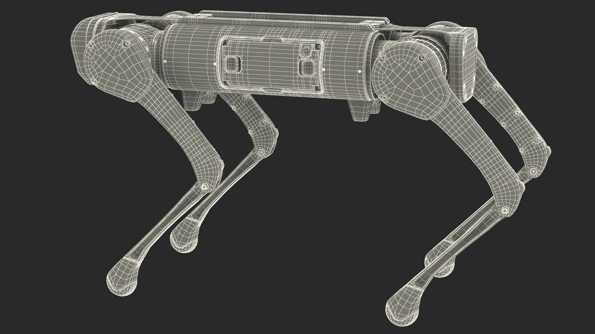 Dirty Aliengo Robot Dog Model - TurboSquid 2079929