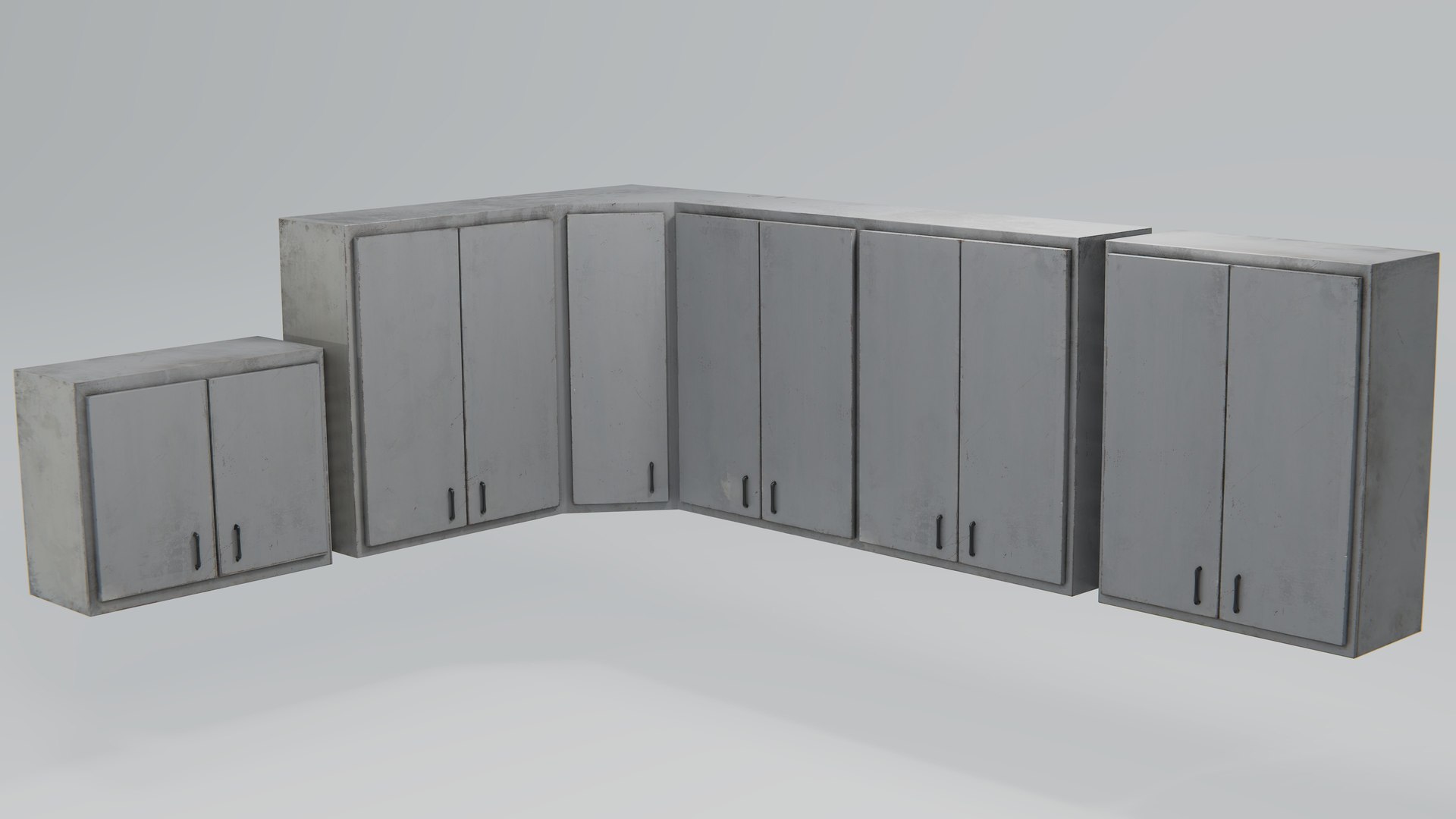 3D kitchen cupboard model - TurboSquid 1627536