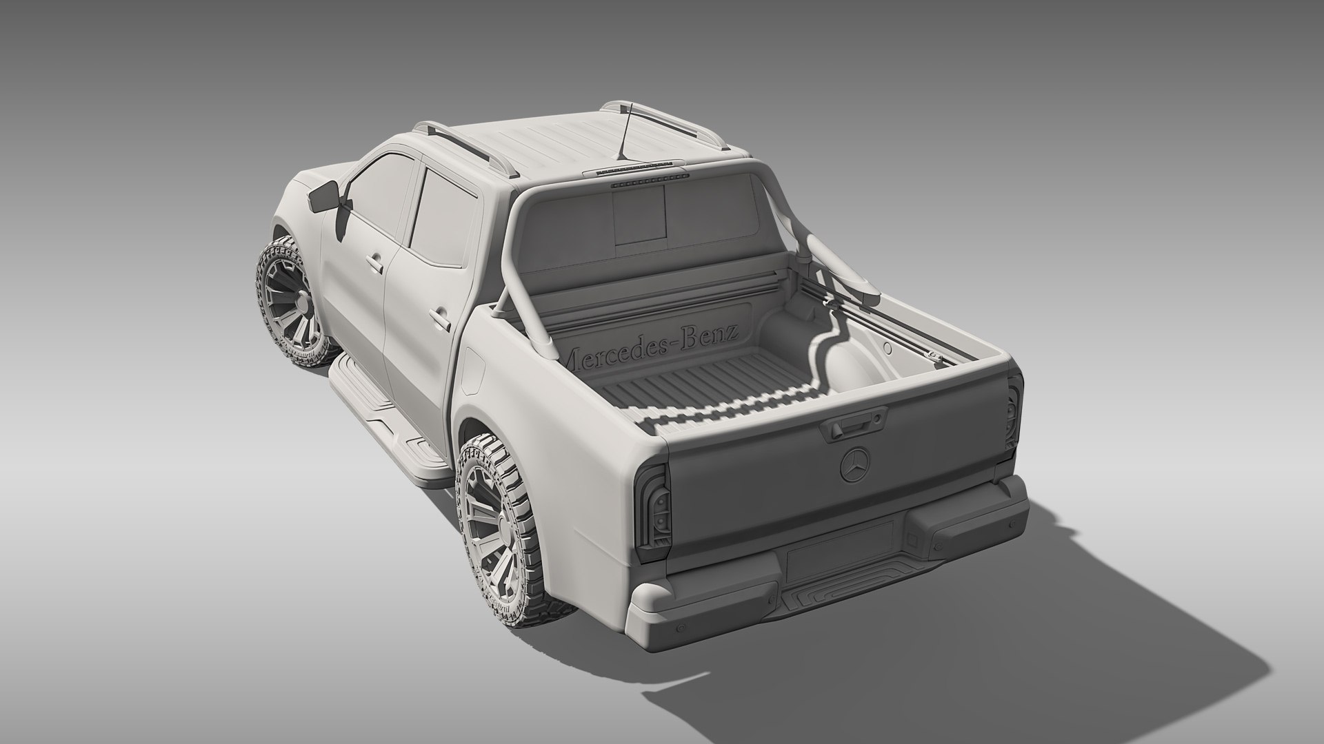 Mercedes Benz X Class 3D Model - TurboSquid 1727809