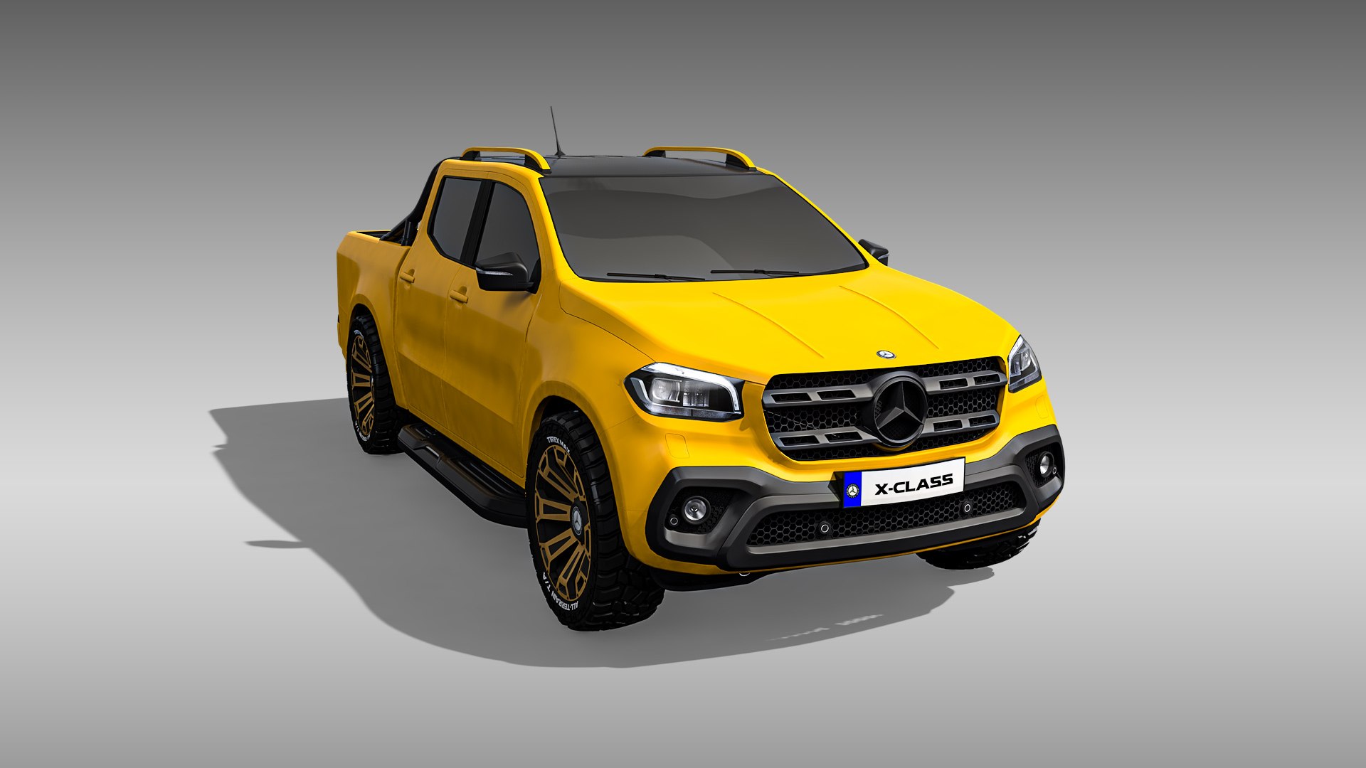 Mercedes Benz X Class 3D Model - TurboSquid 1727809