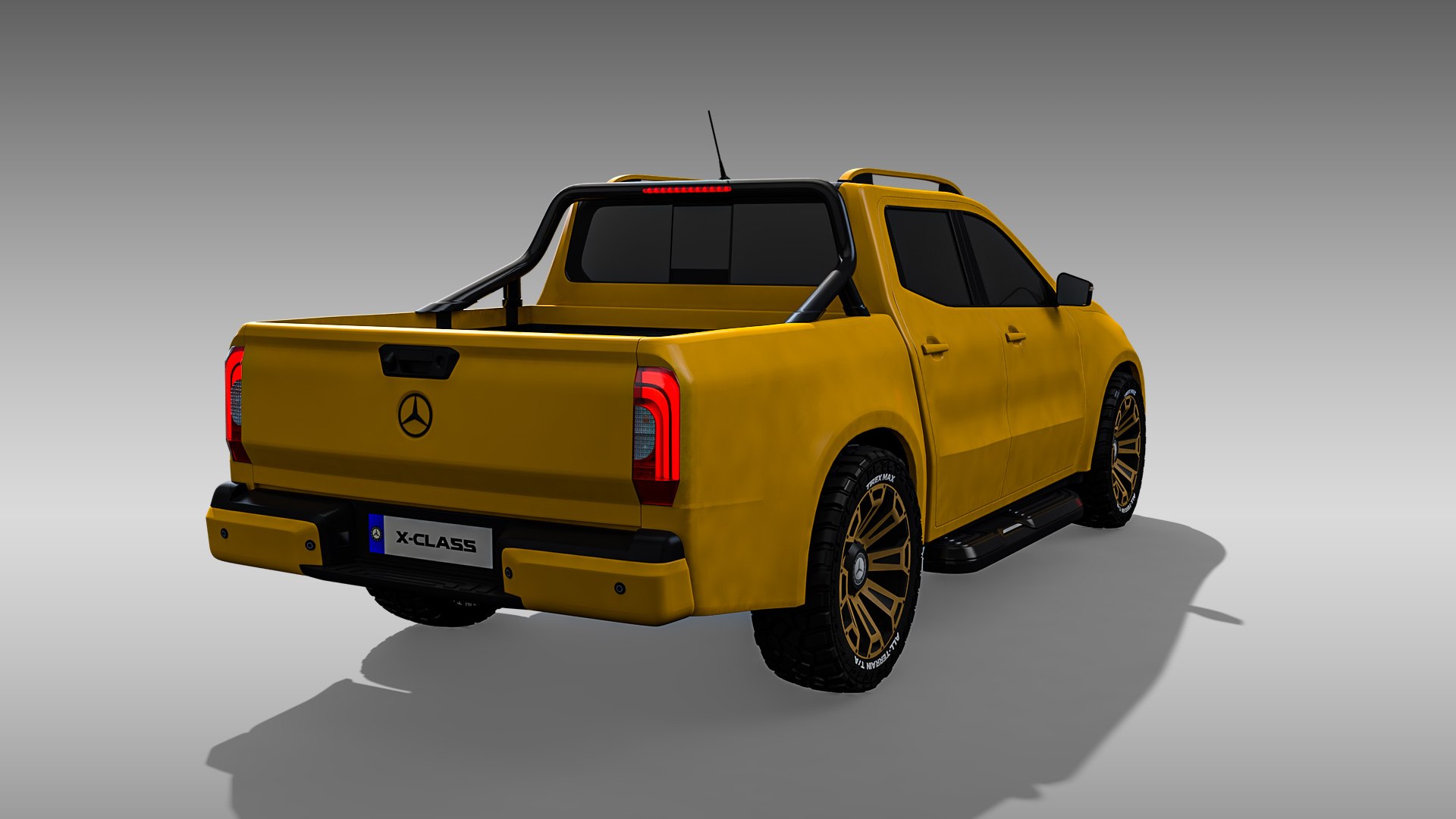 Mercedes Benz X Class 3D Model - TurboSquid 1727809