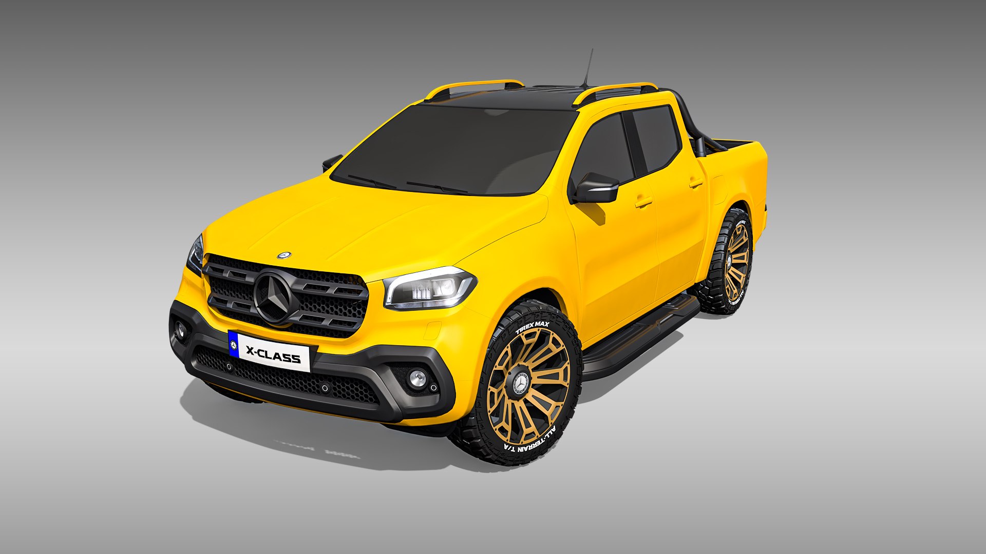 Mercedes Benz X Class 3D Model - TurboSquid 1727809