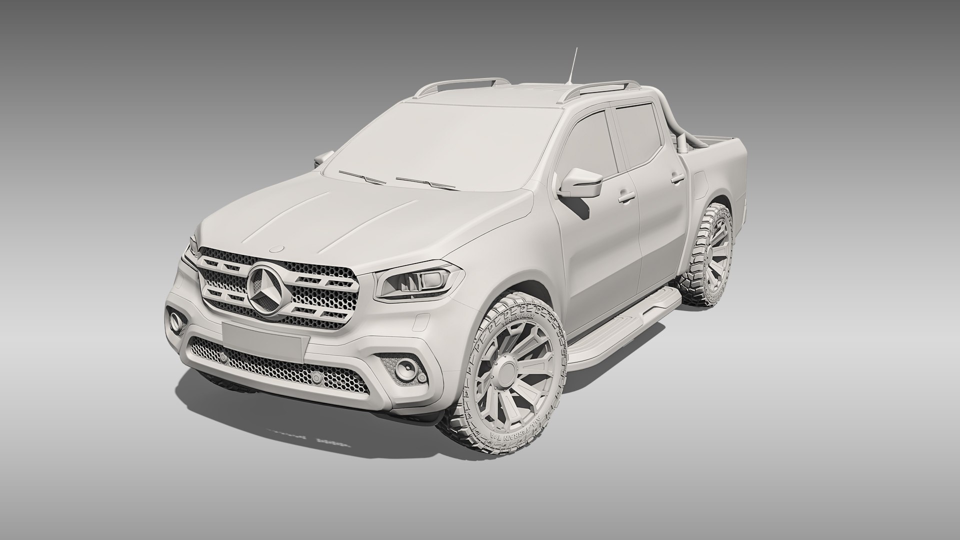 Mercedes Benz X Class 3D Model - TurboSquid 1727809