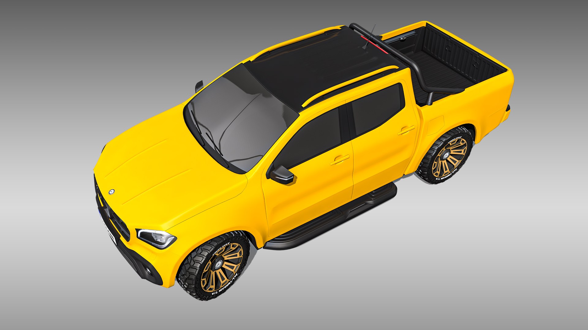 Mercedes Benz X Class 3D Model - TurboSquid 1727809