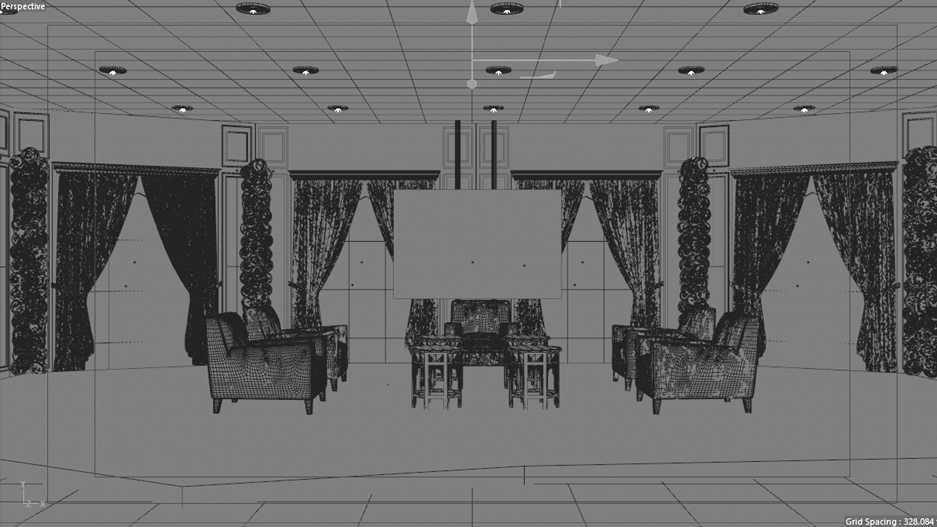 3D Islamic Virtual Set Model - TurboSquid 1878784