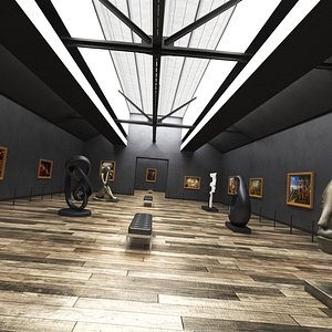 3D Art Gallery Collection 1 - TurboSquid 1805194