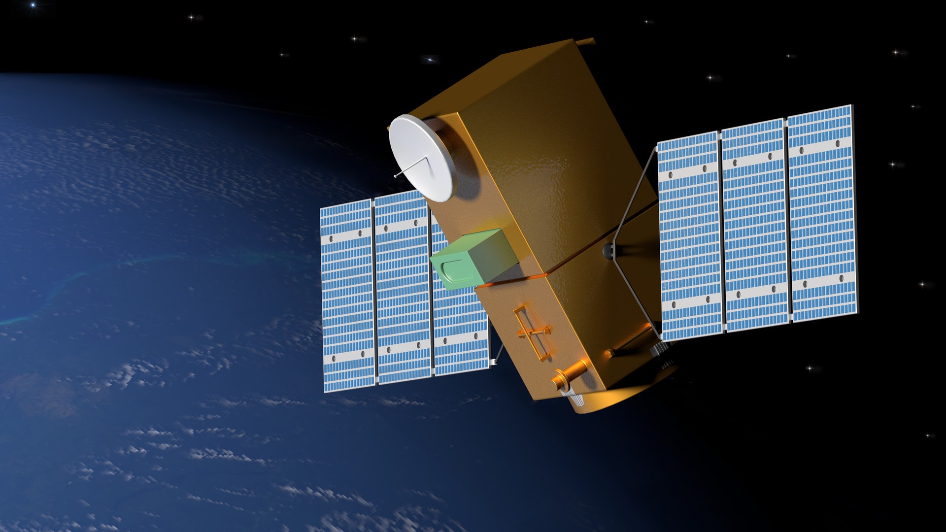 3D Model Satellite - TurboSquid 1701796