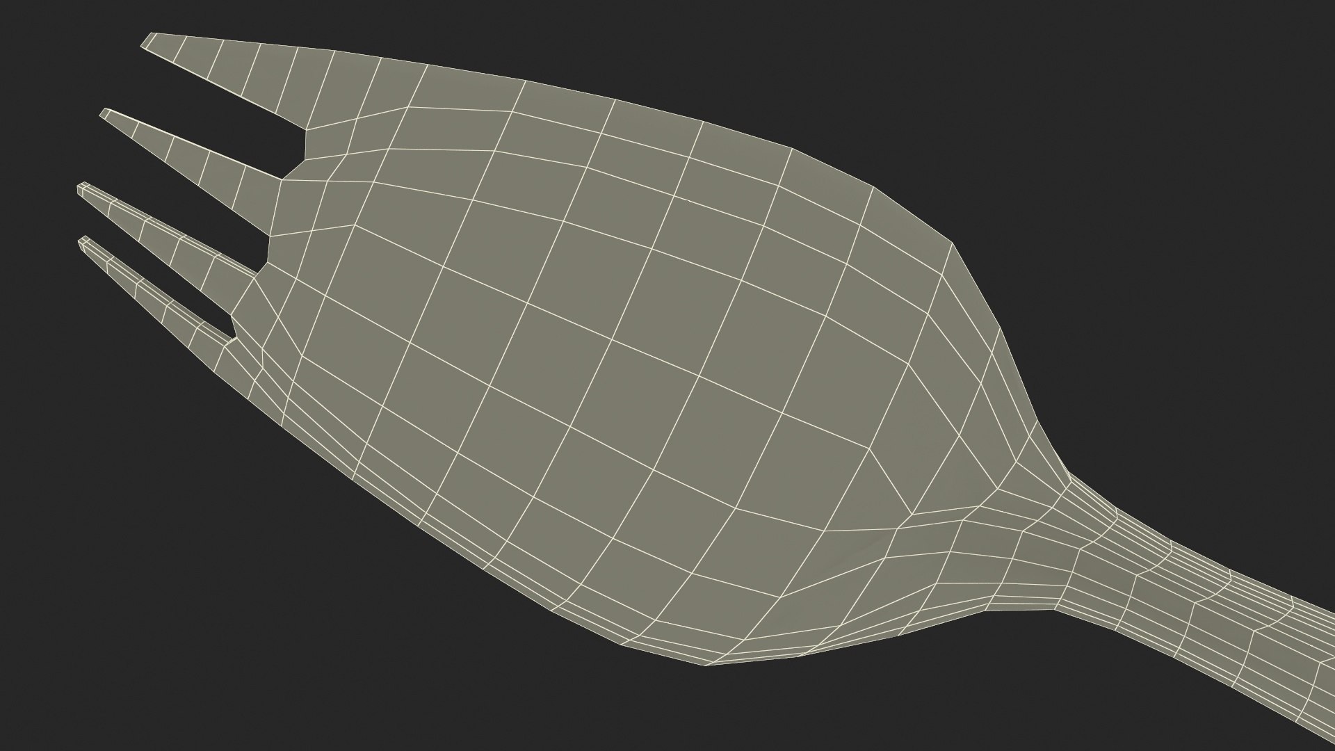 Plastic Spork Utensil Model - TurboSquid 2201981