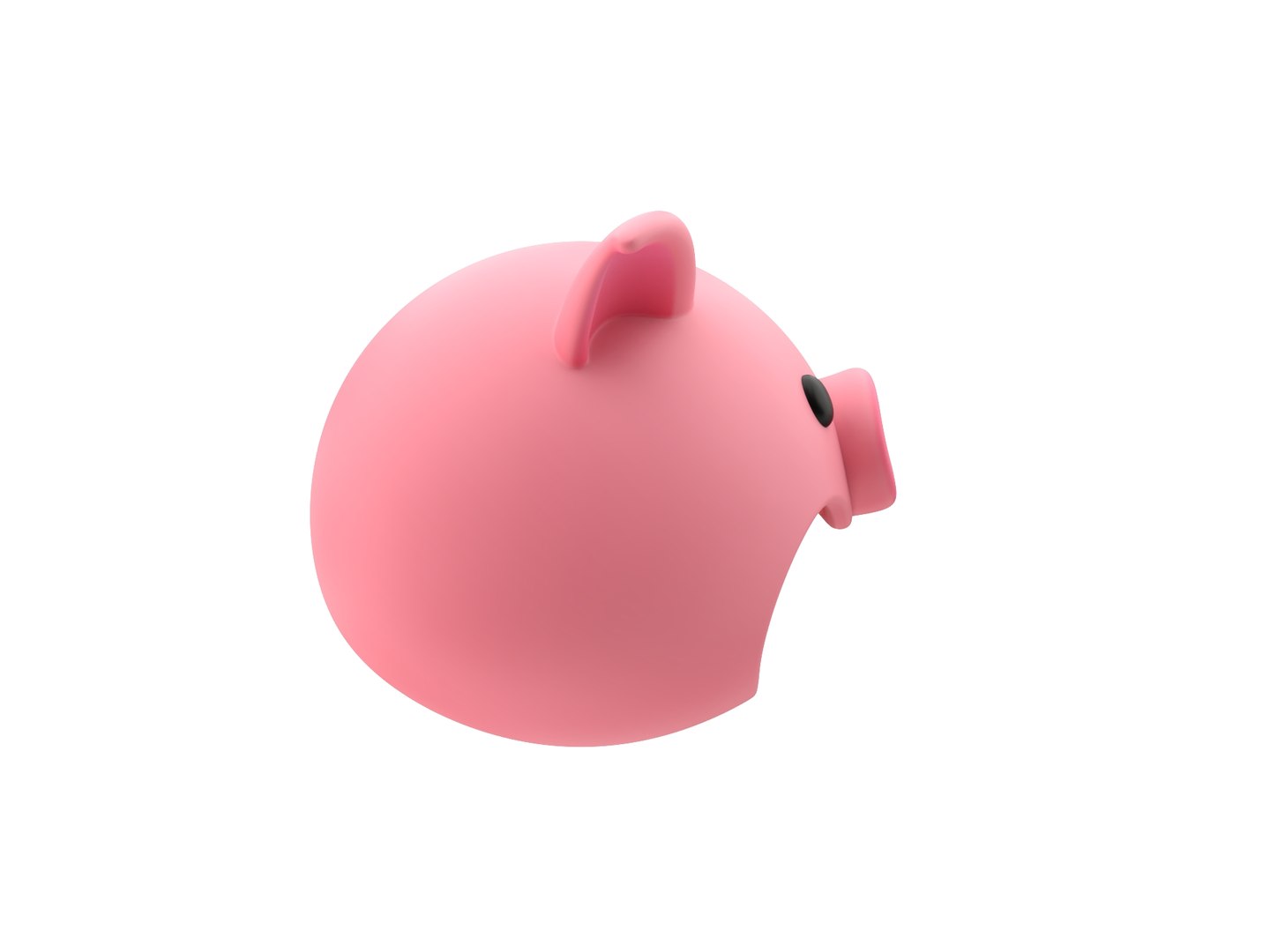 3D Pig Head Model - TurboSquid 2158651