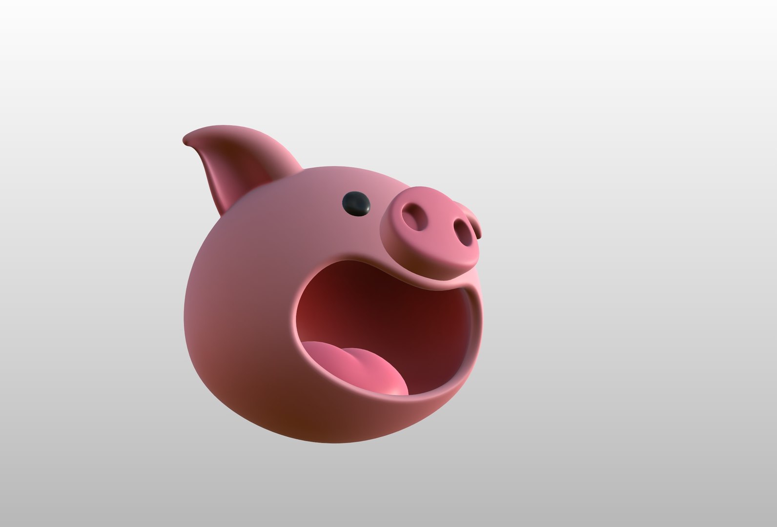 3D Pig Head Model - TurboSquid 2158651